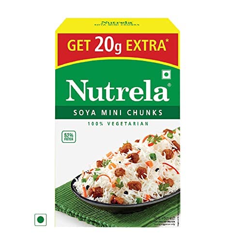 Amazon.com : Nutrela, Soya Mini Chunks, 200 Grams(gm) : Grocery ...