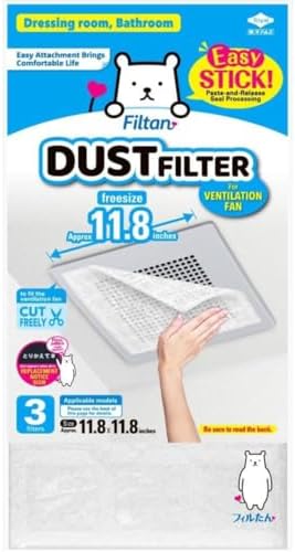 Easy Apply Dust Filter for Ventilation Fan, Peel & Stick, Self-Adhesive ...