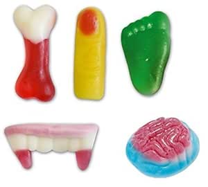 Amazon.com : Missing Body Parts Gummi Candy 2.2 Pounds Creepy Candy ...