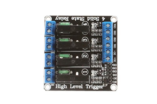 Snapklik.com : NOYITO 4-Channel Solid State Relay Module High-Level ...