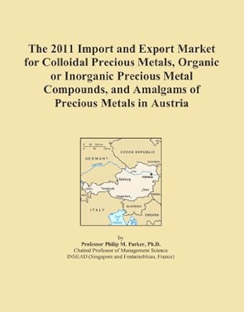 The 2011 Import and Export Market for Colloidal Precious Metals ...