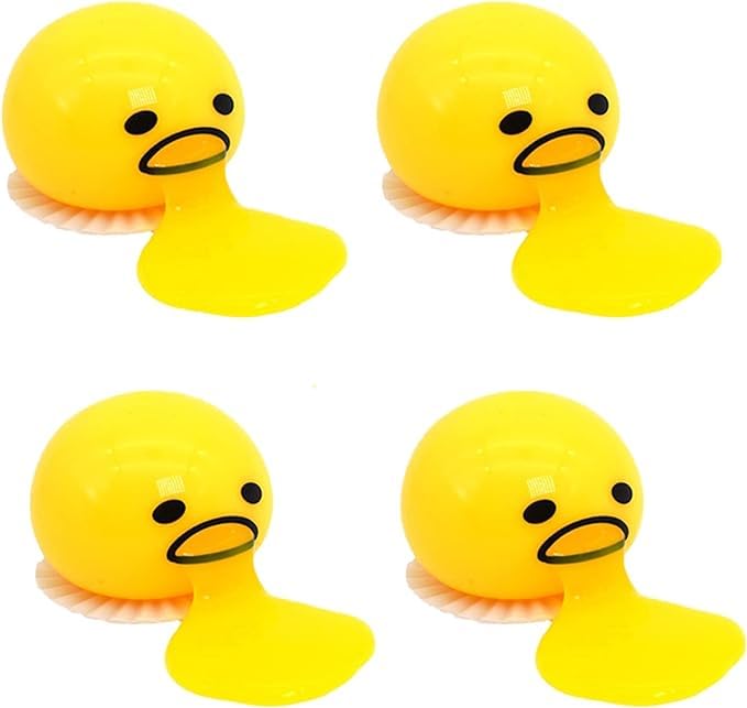 Buy SHOPVILLA Squishy Puking Ball Egg Toy, Vomiting Disgusting Egg Yolk ...