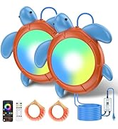 Amazon.com: LyLmLe LED Above Ground Pool Lights - 10W RGB Dimmable ...