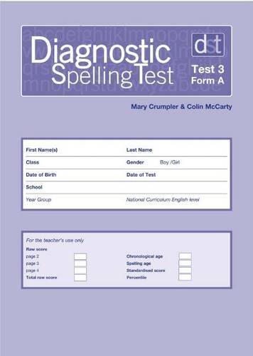 Diagnostic Spelling Tests: 9780340912768: Amazon.com: Books