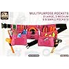 Graintex DS1118 : 8 Pocket Pink Tool Belt in Suede Leather with 2 ...