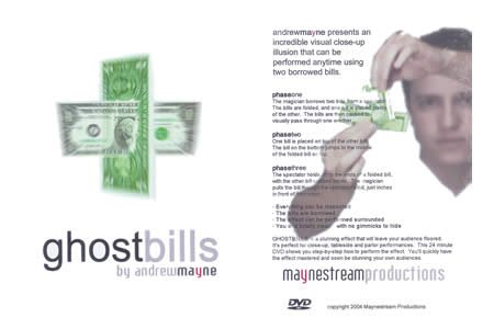 Amazon.com: Andrew Mayne Ghost Bills DVD : Movies & TV