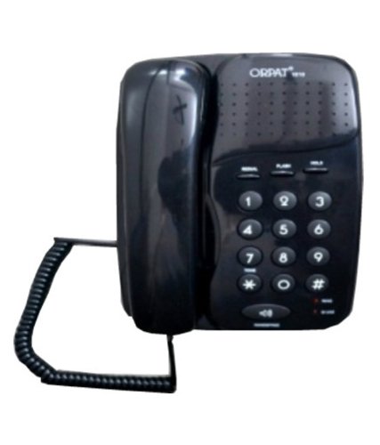 Orpat 1010 Corded Landline Phone (Black) : Amazon.in: Electronics