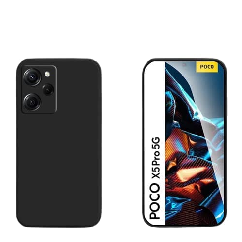 AKSHUD® Back Case Cover for Poco X5 PRO 5G, [Bumper] with Anti Dust ...