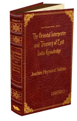 Buy The Oriental Interpreter and Treasury of East India Knowledge Book ...