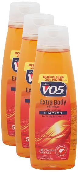 Amazon.com : Alberto VO5 Extra Body Volumizing Shampoo, 15 Ounce (Pack ...