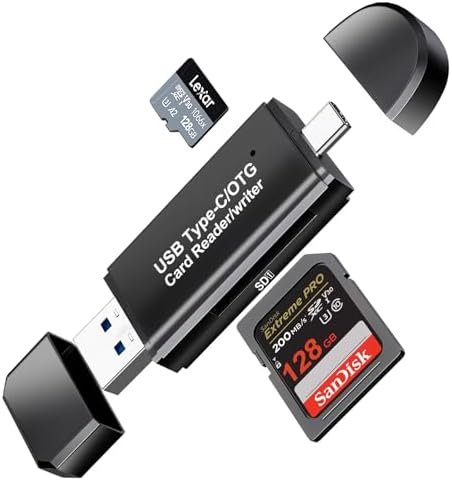 Amazon.com: SD Card Reader for Android Photography Accessory Memory ...