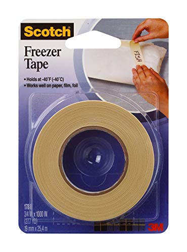Scotch Freezer Tape, 3/4 x 1000 Inch (178) - 4 Pack