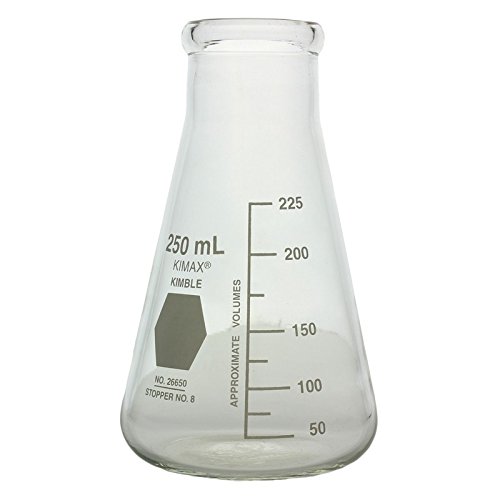 KIMBLE 26650-250 Flask Erlen WM Hvy 250ML: Amazon.com: Industrial ...