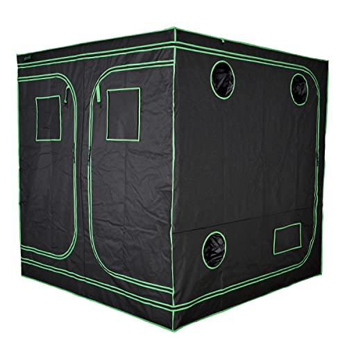 Snapklik.com : Green Hut Grow Tent 78x78x78 600D Mylar Hydroponic ...