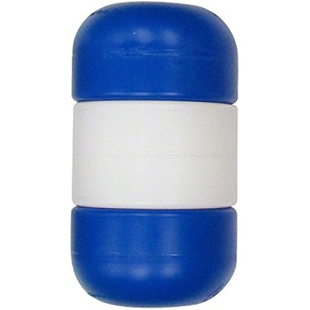5 Inch x 9 Inch Handi-Lock Float (Blue/White/Blue, 1/2 Inch Rope ...