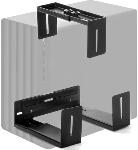 Amazon.com: PC Wall Mount Adjustable Bracket Open Frame, Width ...