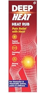 Deep Heat Muscle Rescue Heat Spray, Fast Acting, Soothing Relief, 72.5 ...