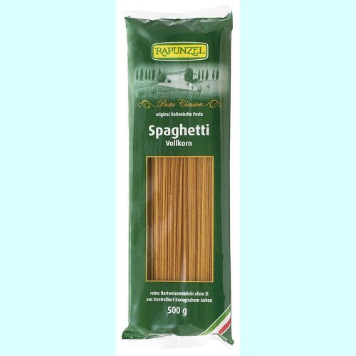 Rapunzel Hartweizen-Vollkorn-Spaghetti (500 g) - Bio : Amazon.de ...