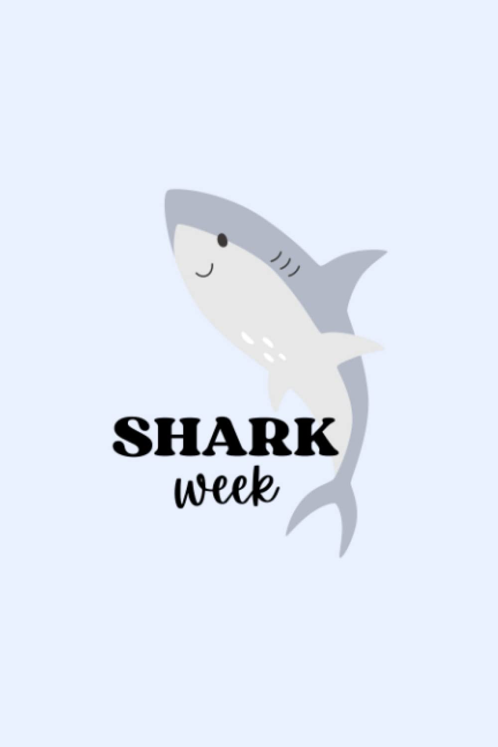 "SHARK WEEK" Period Journal by Just Sharon | Period Tracker & Undated 4 ...