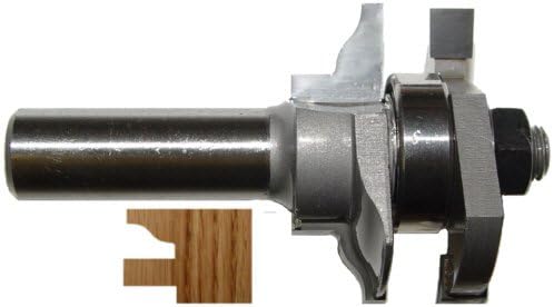 Magnate 9001R Stile or Rail Router Bit, 15/16" Cutting Height for 3/4 ...