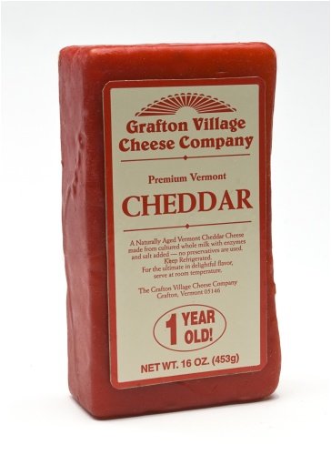 Amazon.com : Grafton Village Cheese Premium One-Year Aged Cheddar ...