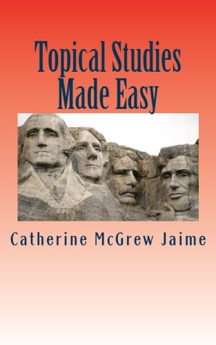 Topical Studies Made Easy (Teaching Helps for Home or Classroom Use ...