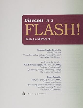 Diseases in a Flash! (Stand-Alone Flash Cards): An Interactive, Flash ...