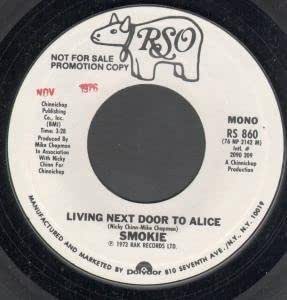 Amazon.co.jp: Living next door to Alice (1976) / Vinyl single [Vinyl ...