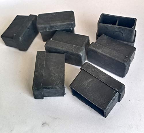 Chair Bush Black Colour (10 Pcs) (ID -14 x33mm,OD-18 x 37mm) Rectangle ...