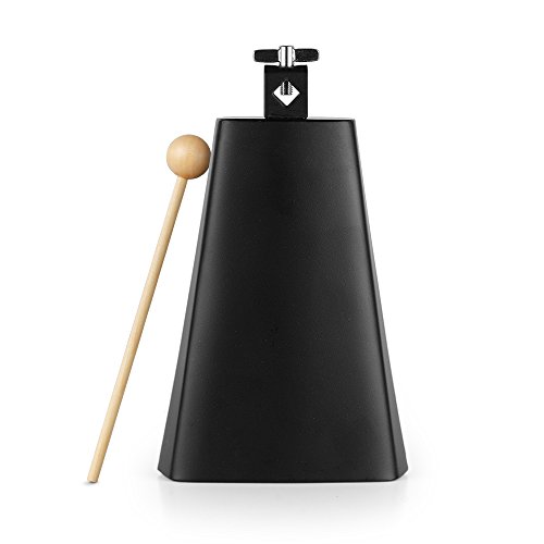 Snapklik.com : Vangoa 8 Inch Metal Steel Cow Bell Noise Maker Cowbell ...