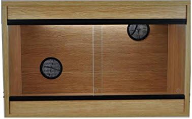 36x15x15 Inch Vivarium Flatpacked In Oak, 3ft Viv By Repti-life ...