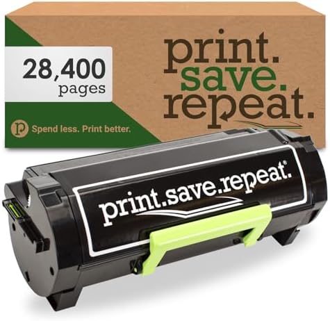 Amazon.com: 66S1000 Black Toner Cartridge (2-Pack) Replacement for ...