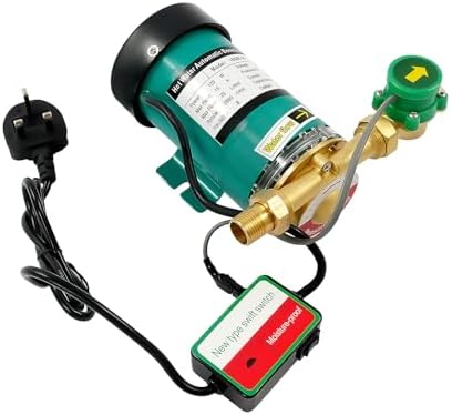 HeinaTond Water Pressure Booster Pump 120W Automatic Electric Hot Cold ...