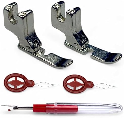 Sewing Machine Parts Combo - 5 Pieces - Piping Boot/Presser Zipper ...