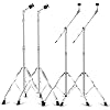Amazon.com - 2 Pack Straight Cymbal Stand + 2 Pack Boom Cymbal Stand ...