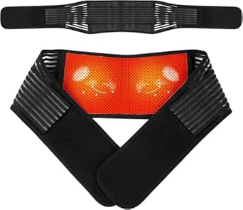 Amazon.com: GREATCITI Heated Back Support with Magnet, Self Heating ...
