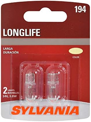 Amazon.com: SYLVANIA - 168 Long Life Miniature - Bulb, Ideal for ...