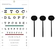 Amazon.com: Eye Chart, Upgraded Snellen Eye Chart for Eye Exams 10 Feet ...