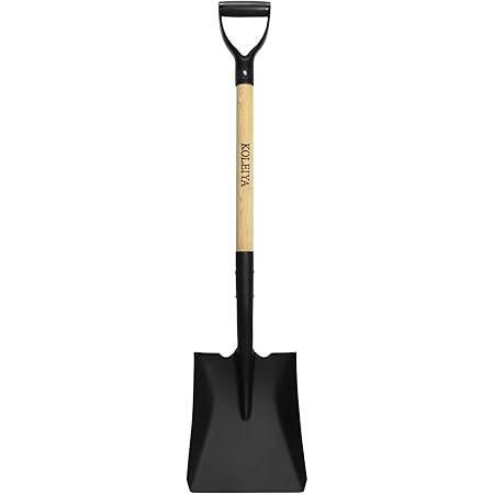 Amazon.com : Tolsen Garden Shovels for Digging, Spade Shovel, Garden Shovel for Planting, D Grip ...