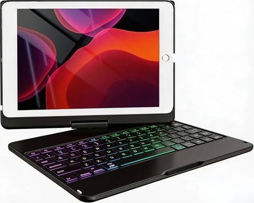 Amazon.com: MMK for iPad 6th Generation Case with Keyboard | Compatible ...