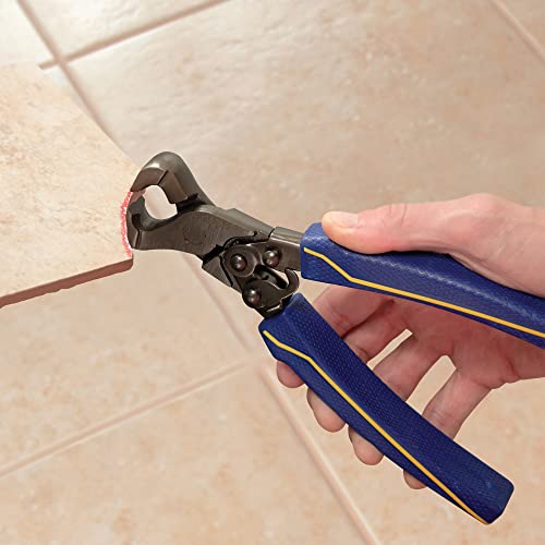 QEP 9 in. Compound Tile Nipper with Tungsten Carbide Tips for All Tile ...