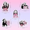 Amazon.com - Pink Ghost Decal – Cute Horror Stickers for Trucks and ...
