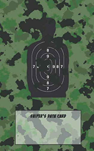 sniper’s data card: Shooting Log Book,Shooting Logbook,Target ...