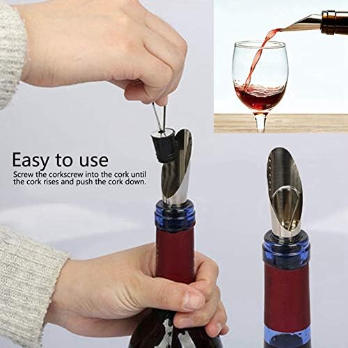 Corkscrew Wine Openers Kit, Stainless Steel Wine Bottle Opener and ...
