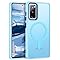 Amazon.com: DUEDUE for Samsung Galaxy S20 FE Case Magnetic[Compatible with Magsafe], Translucent ...