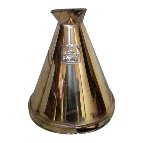 AXL's Conical Measuring Jar for Petrol Pump - 5 Litres - Brass/Steel/GI ...