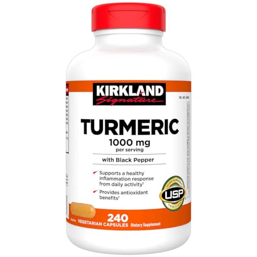 Turmeric 1000 mg - 240 Cápsulas | Just Grown - Embalagem de 1 unidade ...