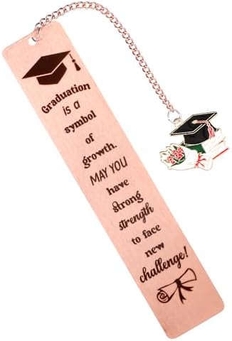 Amazon.com: NQEUEPN Graduation Bookmark Gift, Metal Bookmark Grad 2024 ...