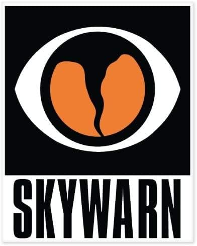 Amazon.com - Ride in Style Skywarn Tornado car Bumper Sticker Window ...