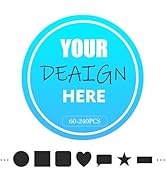 Amazon.com: 60-240pcs Custom Stickers Labels-Personalized Stickers for ...